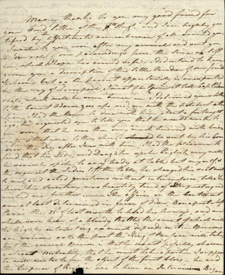 "James Ricketts to Julian Niemcewicz, October 6, 1805" by James Ricketts